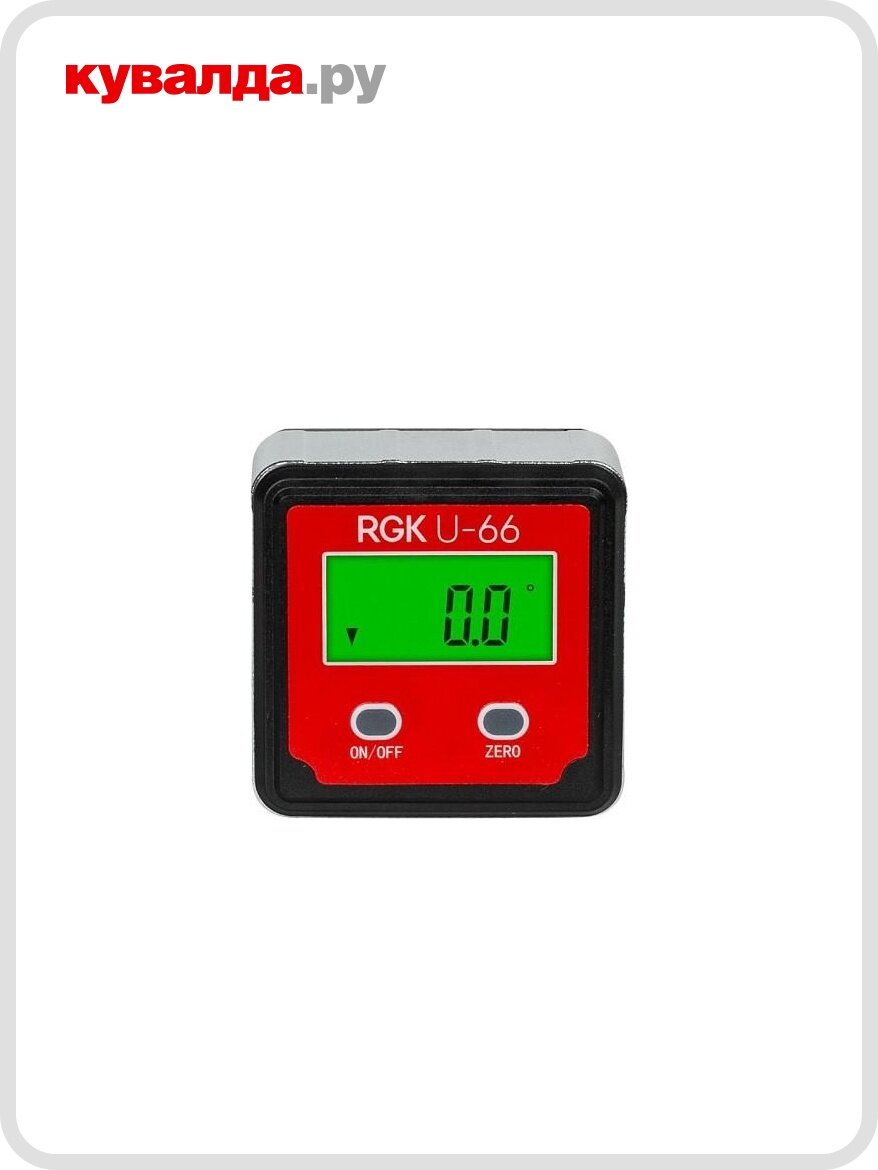 Уровень строительный RGK U-66 электронный компактный