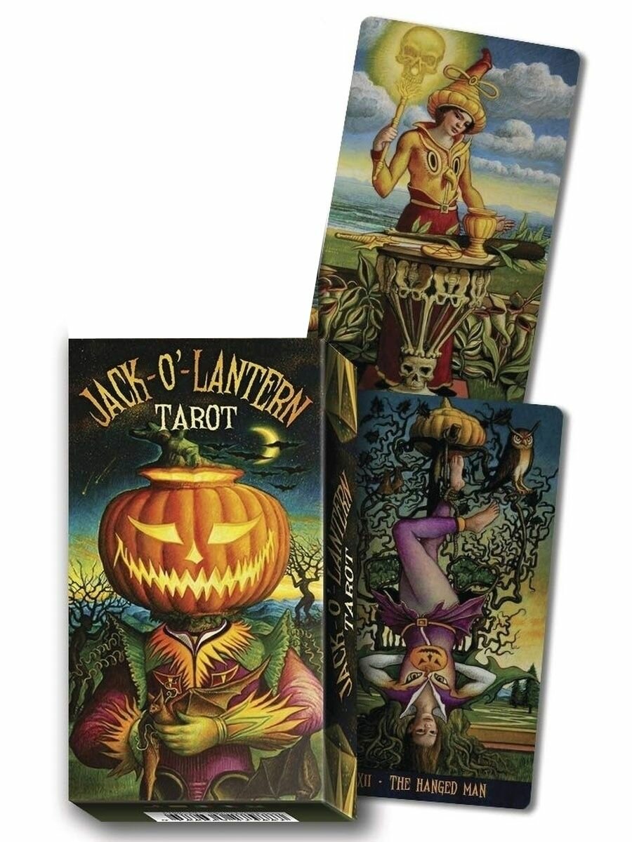 Карты Таро "Jack-o'-Lantern Tarot" Lo Scarabeo / Таро Джека Фонаря