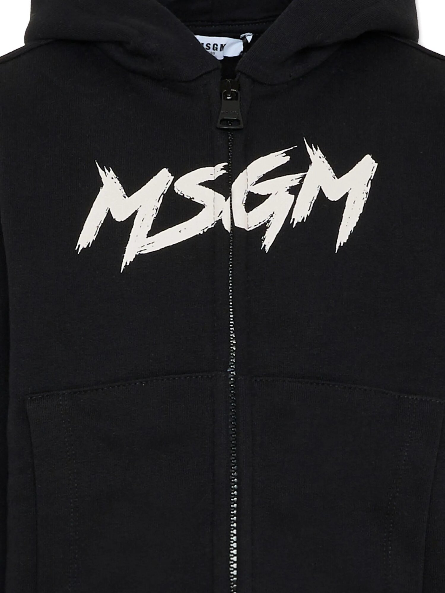Худи MSGM, размер 4 года, черный — фото 1