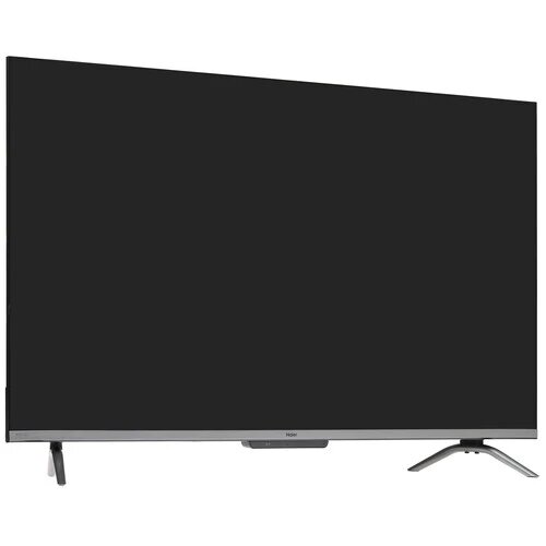 43" (110 см) LED-телевизор Haier 43 Smart TV S3 серый [HQLED, 4K UltraHD, Wi-Fi, 60 Гц, Android TV,