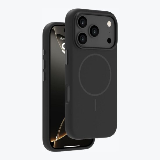 Чехол Deppa Liquid Silicone Magsafe для Apple iPhone 17 Pro Max, черный(84291)