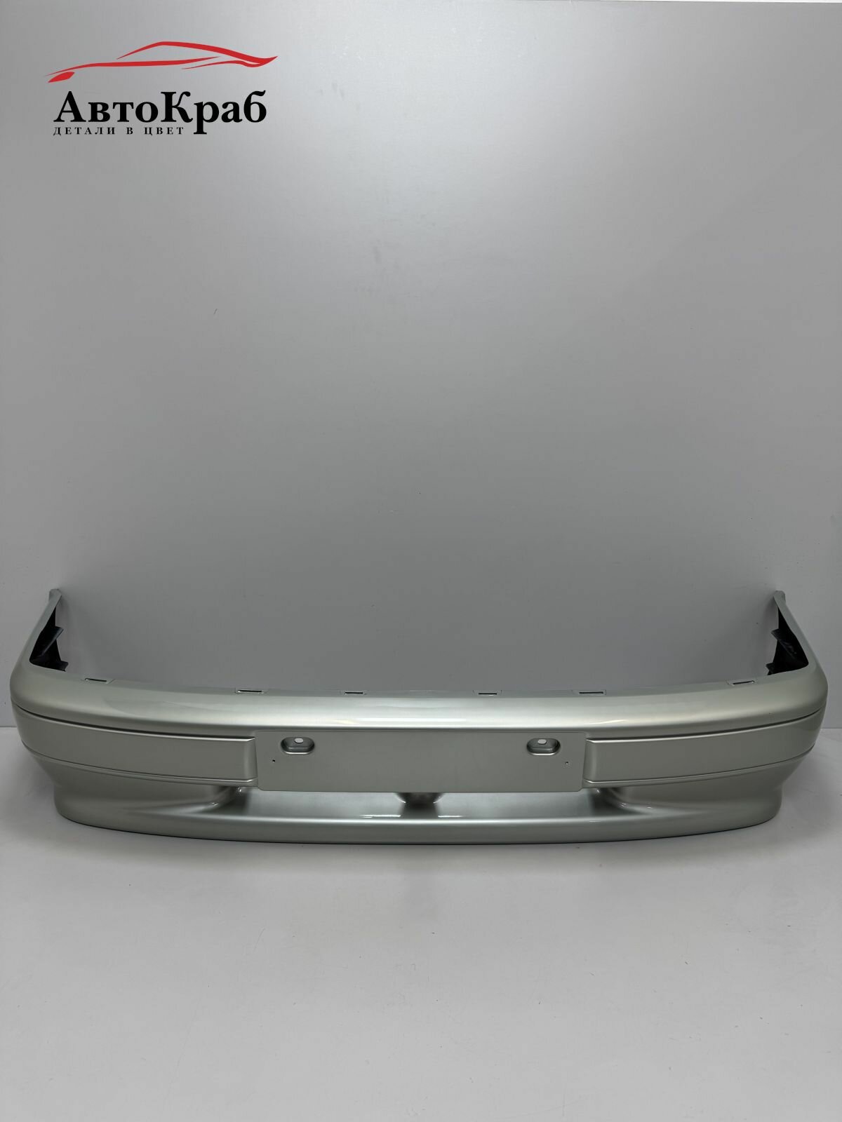 Бампер передний без отверстий под ПТФ в цвет для ВАЗ 2113 2114 2115 206 - талая вода