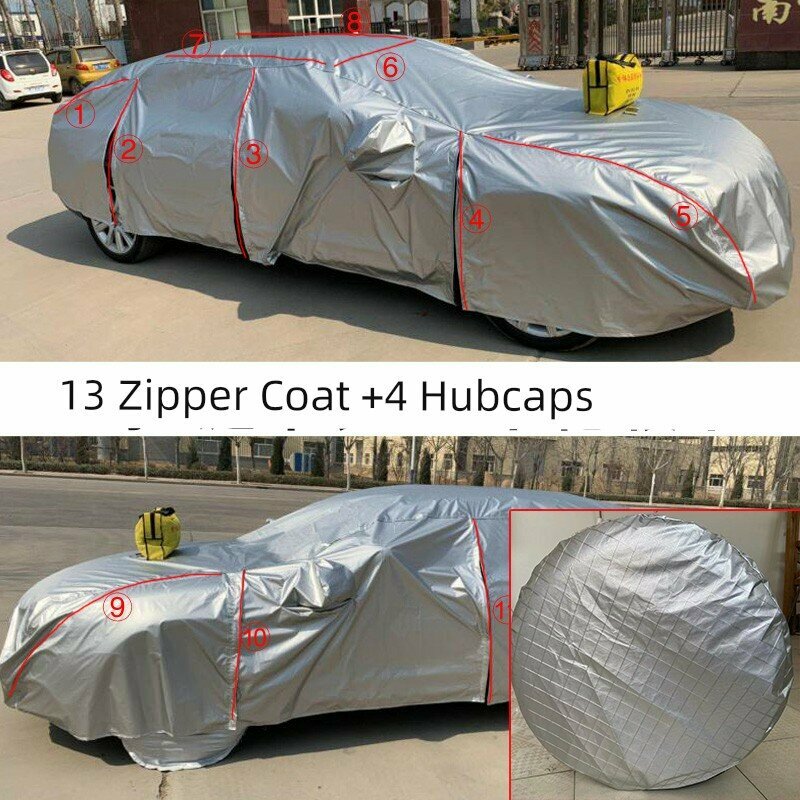 Защитный чехол для автомобильной краски с отдельной липкой лентой, антистатический, 18-дюймовая молния, защитный чехол