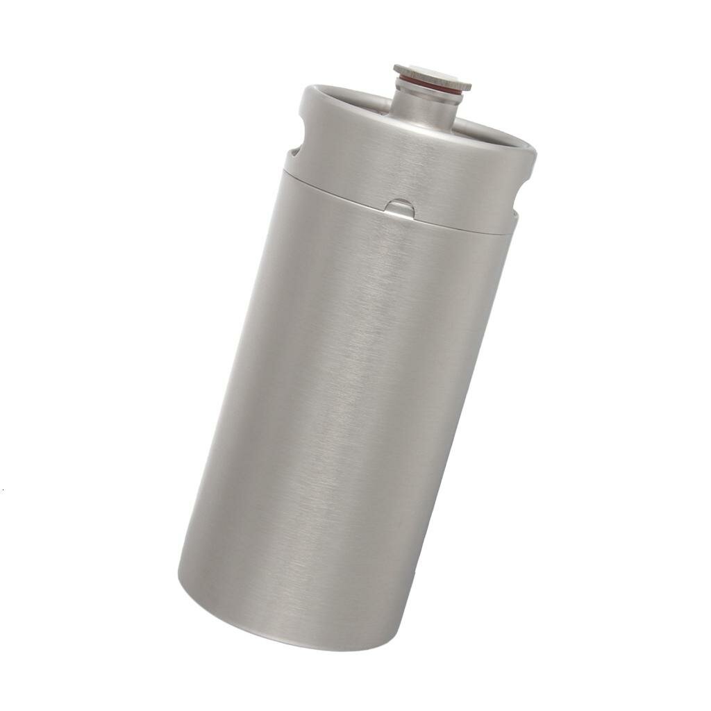 Портативный стальной бочонок для пива, 3.6l