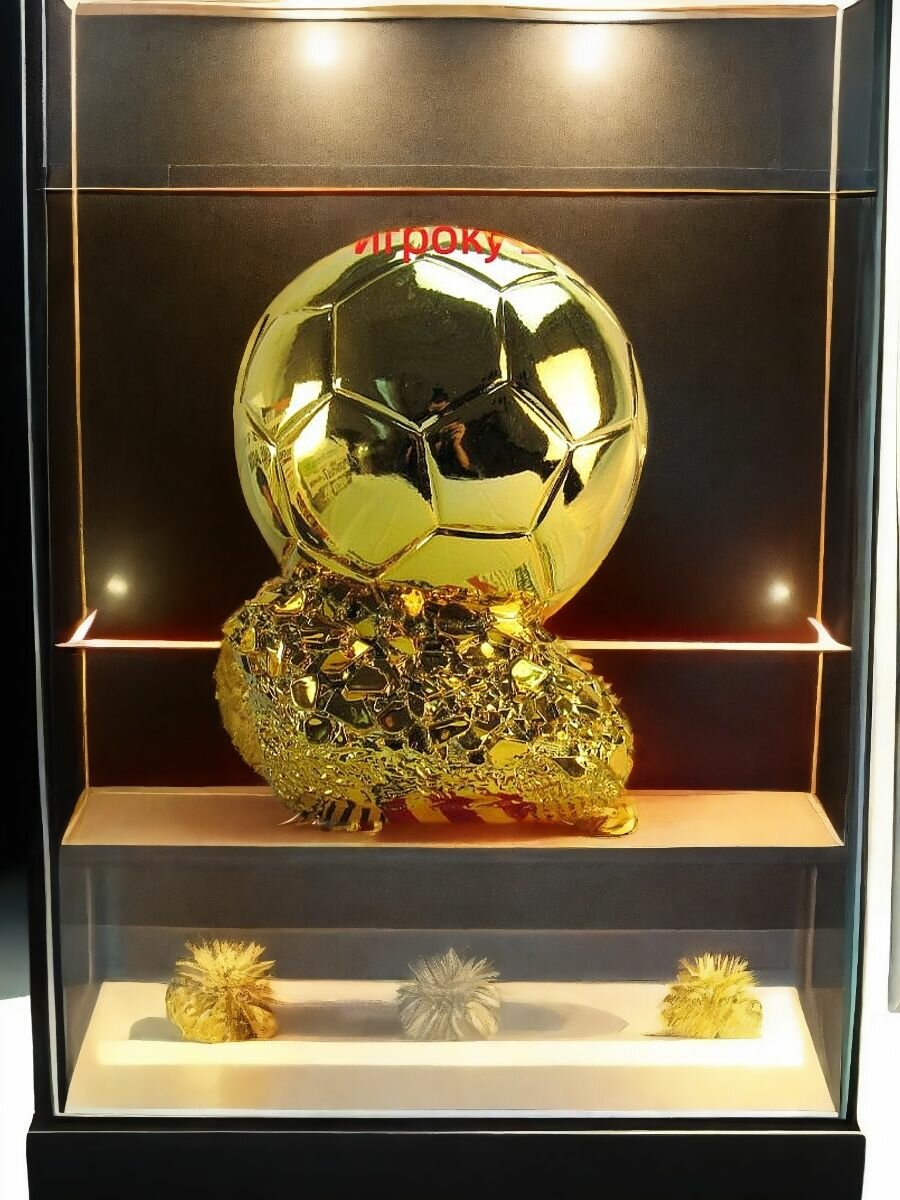 Приз Золотой мяч лучшему игроку 21 см