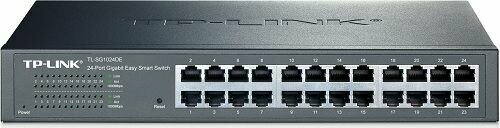 Коммутатор управляемый TP-LINK TL-SG1024DE 24xUTP 10/100, 19"