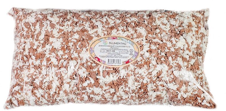 Декоративный наполнитель "Blumentag" DCF-100 "Крошка" 100 г ± 10 г 02 желтый