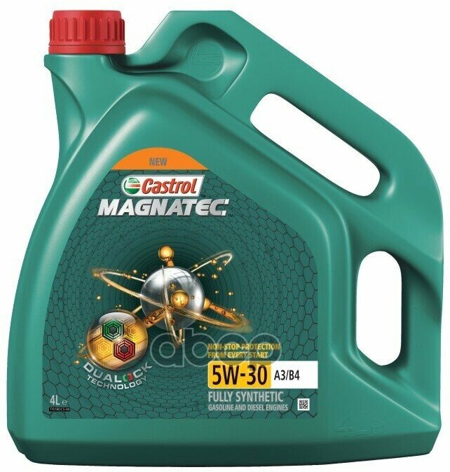 Castrol Масло мотор. Magnatec 5W-30 A3/B4 (4 л.)