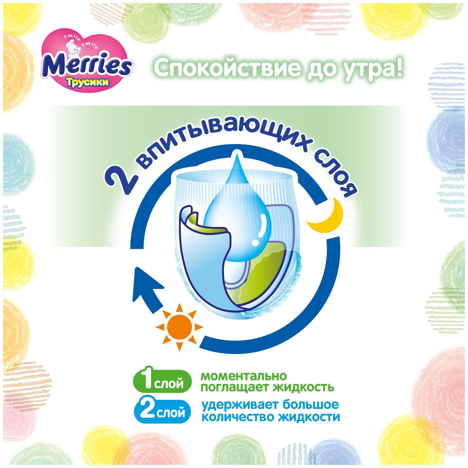 Merries трусики XXL (15-28 кг), 32 шт., белый — купить в интернет ...