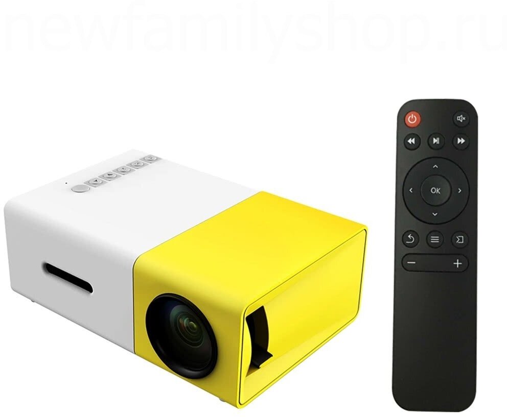 Проектор портативный, переносной LED YG300 -LJ