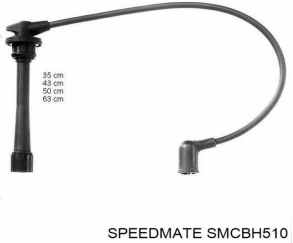Провод высоковольтный, комплект Киа Сид ED, Хендай Элантра XD , HD, Туссан / арт. SMCBH510 / бренд SPEEDMATE