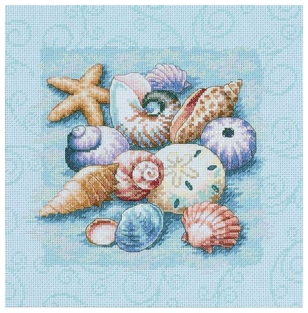 Ракушки на голубом (Sunset) 13725