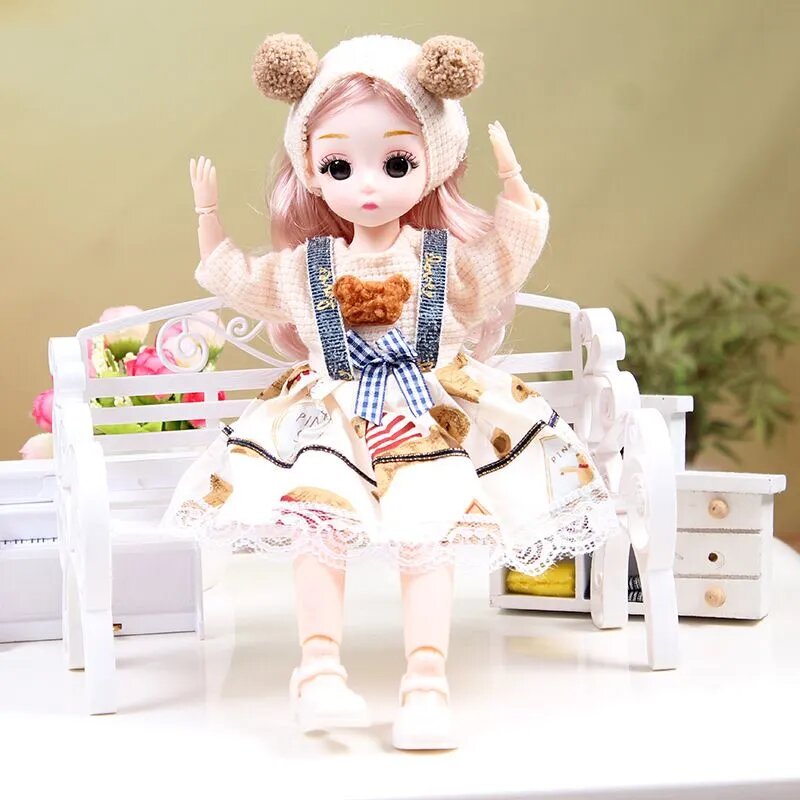 30cm BJD Dolls Коллекционные шаровые шарнирные куклы (22 подвижных шаровых сустава)