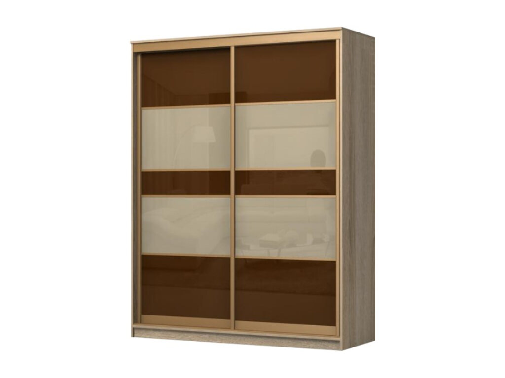 Шкаф-купе Боско-6 для одежды двухдверный 90*240*50