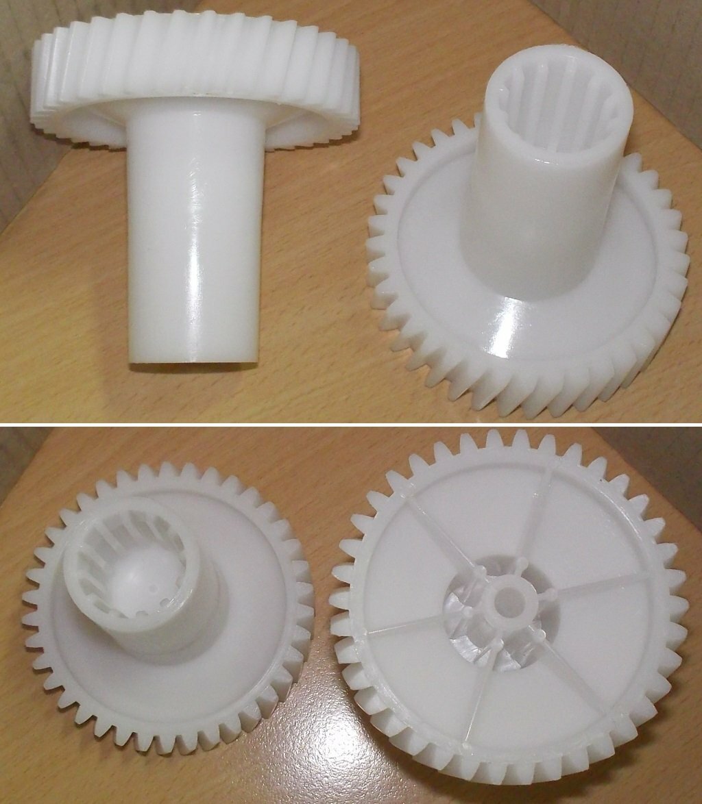 Шестерня для мясорубки Redmond (D81/31mm, H78mm, z12/38зуб, втулка d-7mm) MM0301W