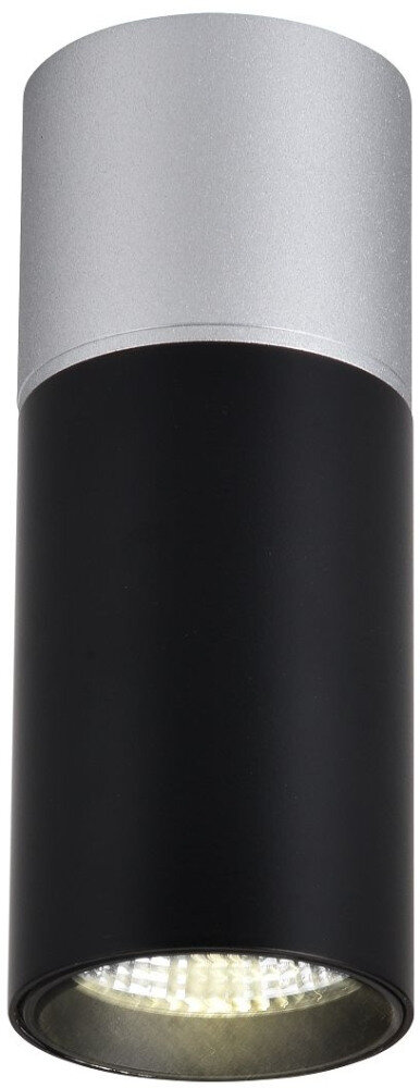 Светильник Точечный Favourite Deepak 3072-1C Черный, Серебро / Фаворит.