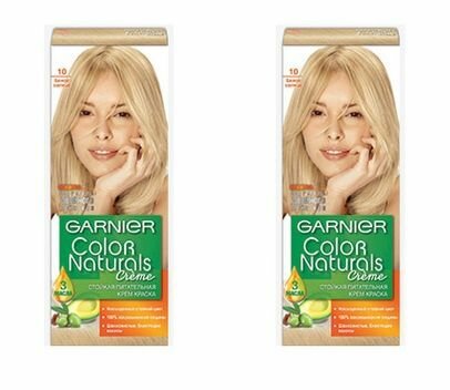 Garnier Колор Нэчралс №10 Белое Солнце,2 шт