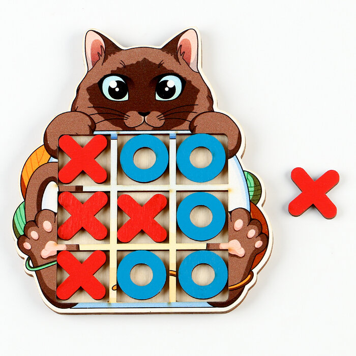 Настольная игра «Крестики-нолики Котик»