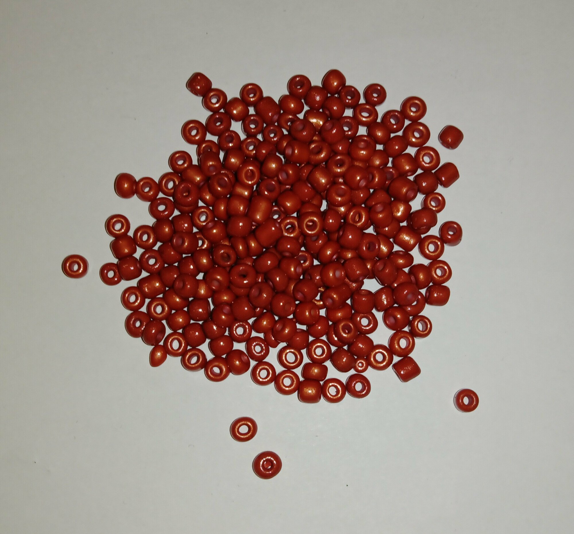 Набор крупного разноразмерного бисера для рукоделия, 20 гр