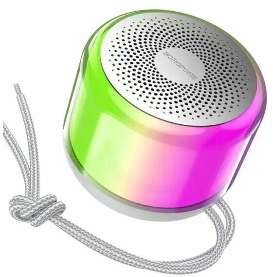 Колонка Borofone "BR28" - Bluetooth колонка с ярким дизайном и ёмким аккумулятором