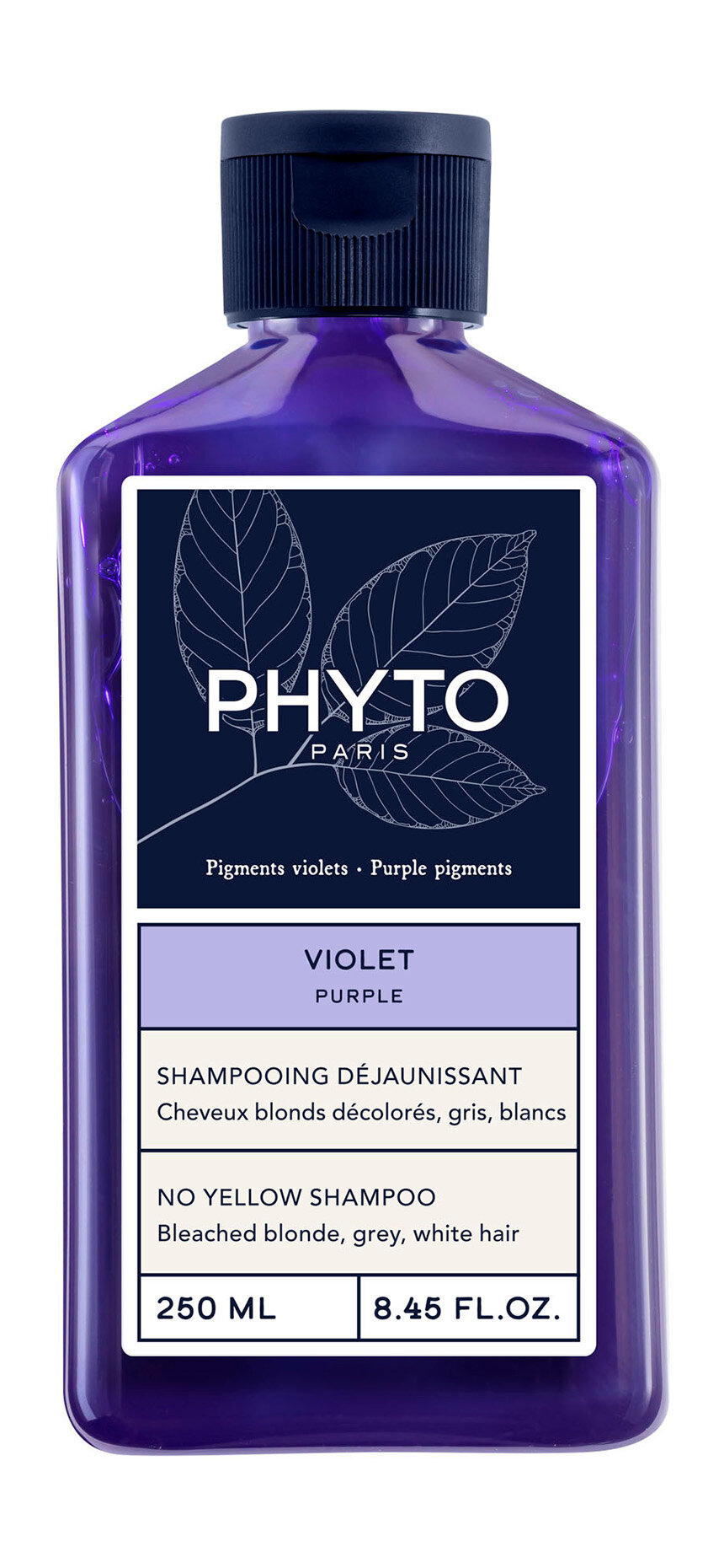 PHYTO Шампунь против желтизны волос "Фито Виолет", 250 мл