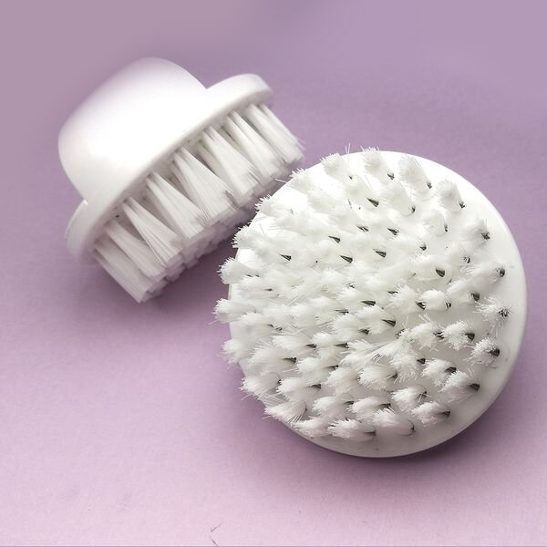 Щетка для удаления пыли, круглая, мягкая, белая, пластик, 10 шт