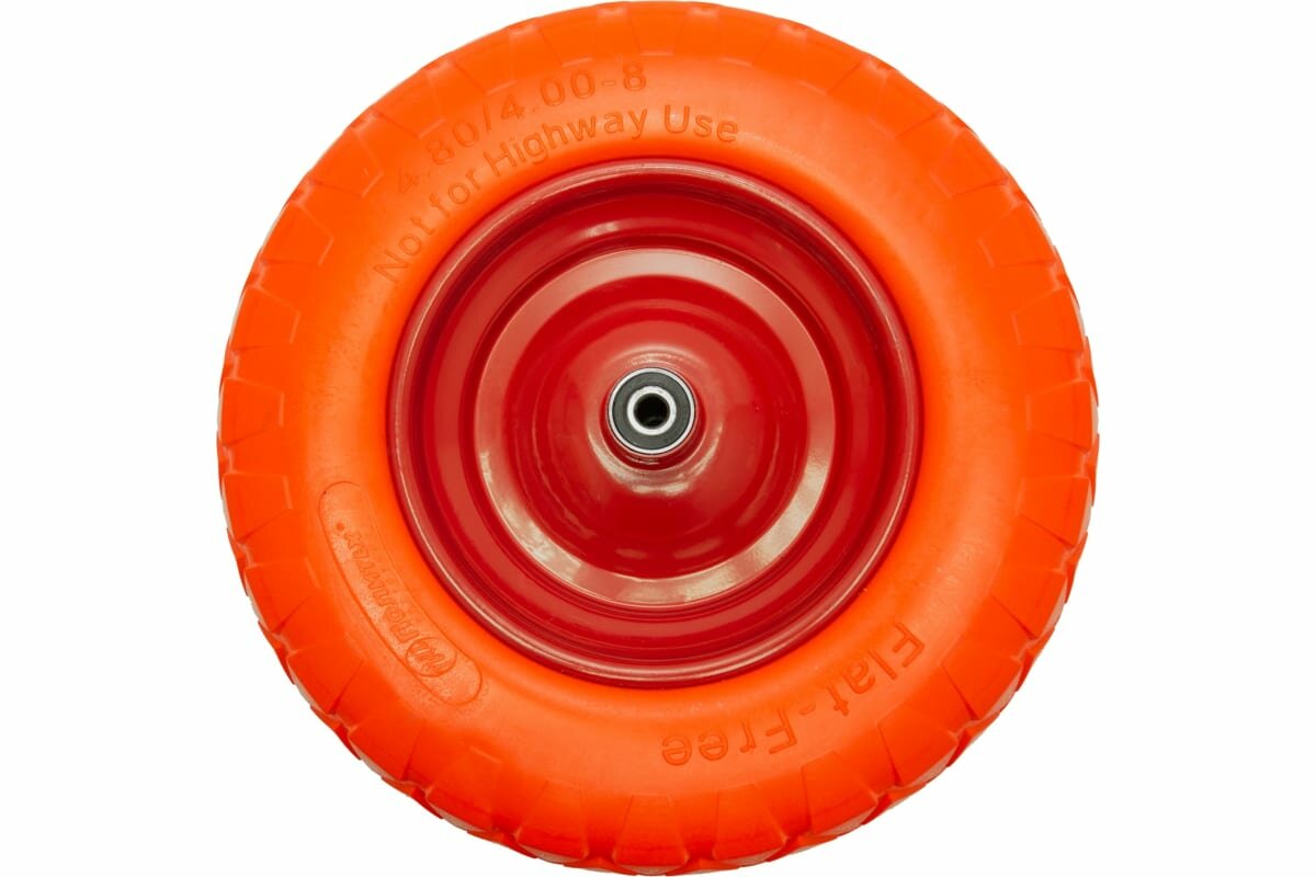 POLYAGRO Колесо для 1-колёсной тачки бескамерное (4.80/4.00-8) втулка 12 mm - запасное 8055101