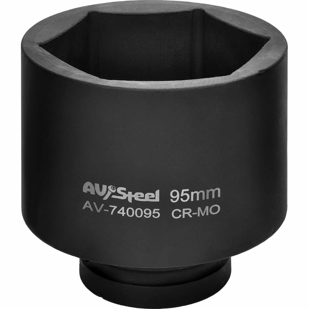 Головка ударная 1" шестигранная 95мм "AV Steel"