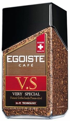 EGOISTE Кофе растворимый сублимированный Very Special, 100 г