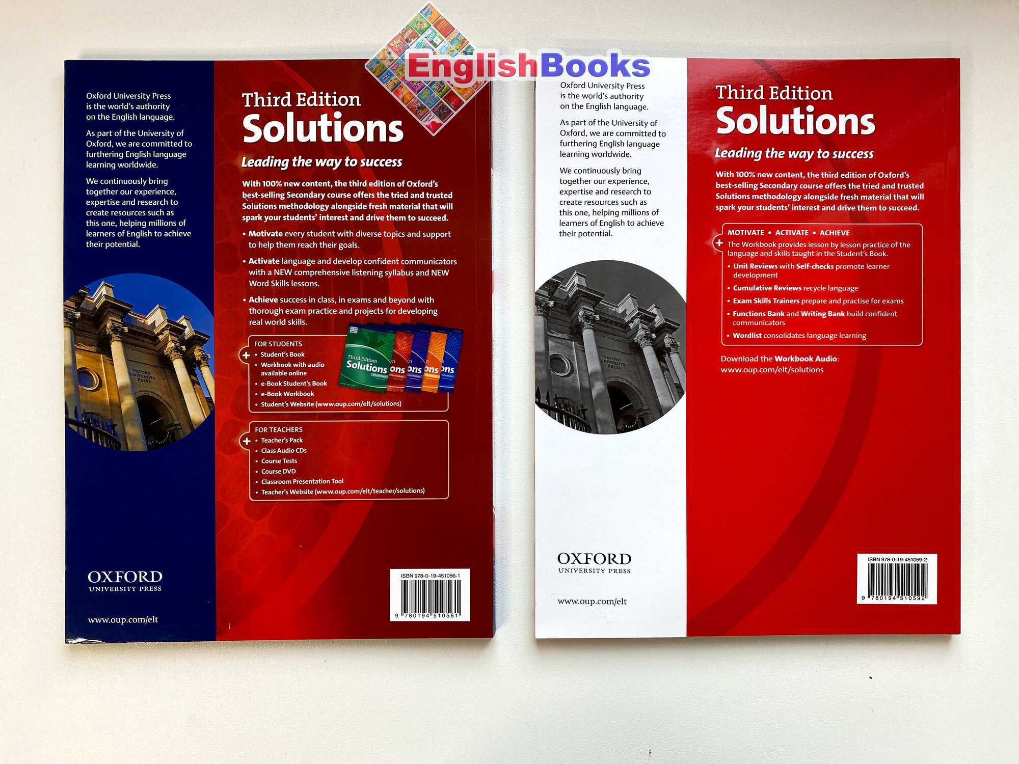 Solutions Pre-intermediate Third Edition, комплект (учебник, раб. тетрадь, диск) — фото 1