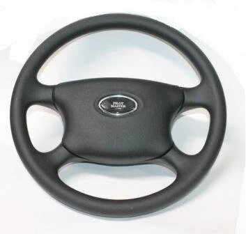 Руль для а/м ВАЗ 2101 черный "Пилот"
