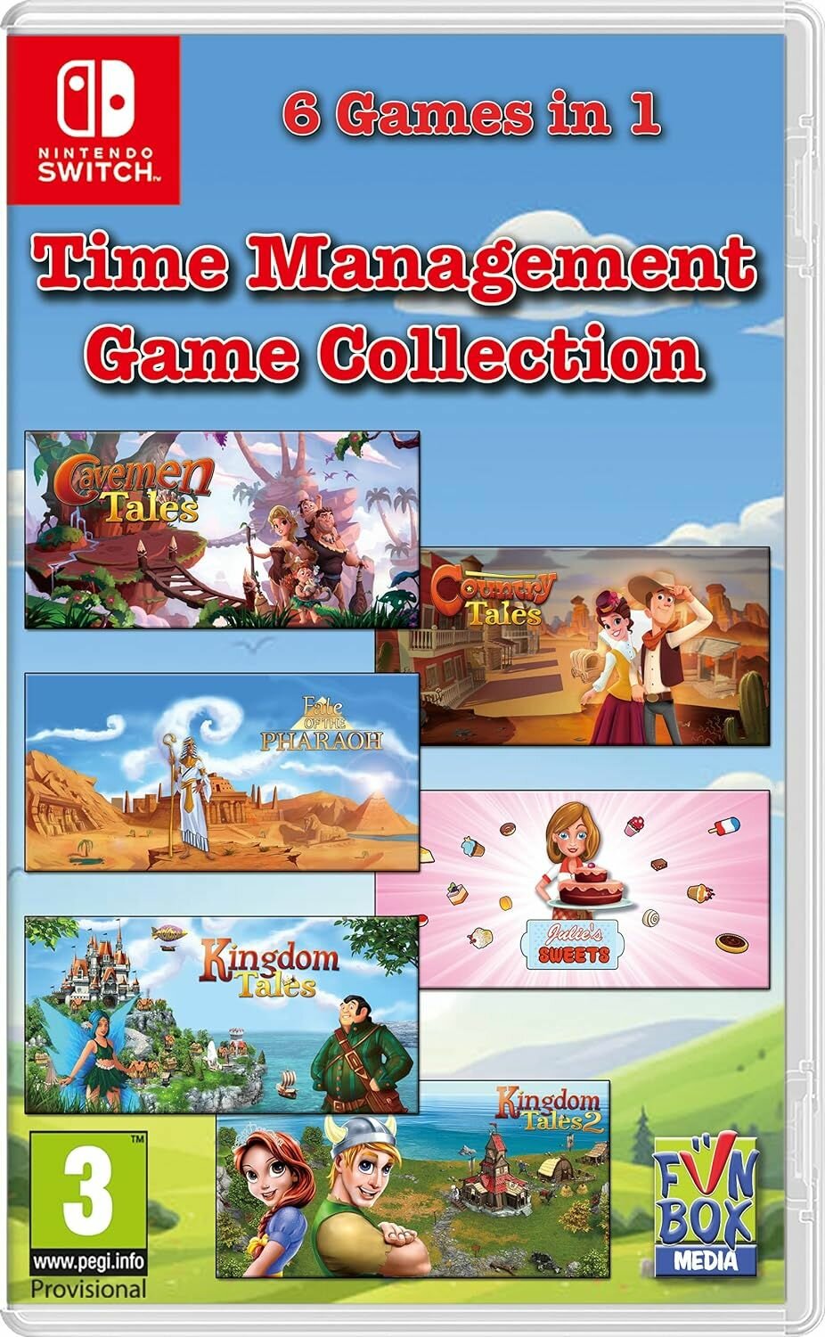 Игра Time Management Game Collection (Nintendo Switch, Английская версия)