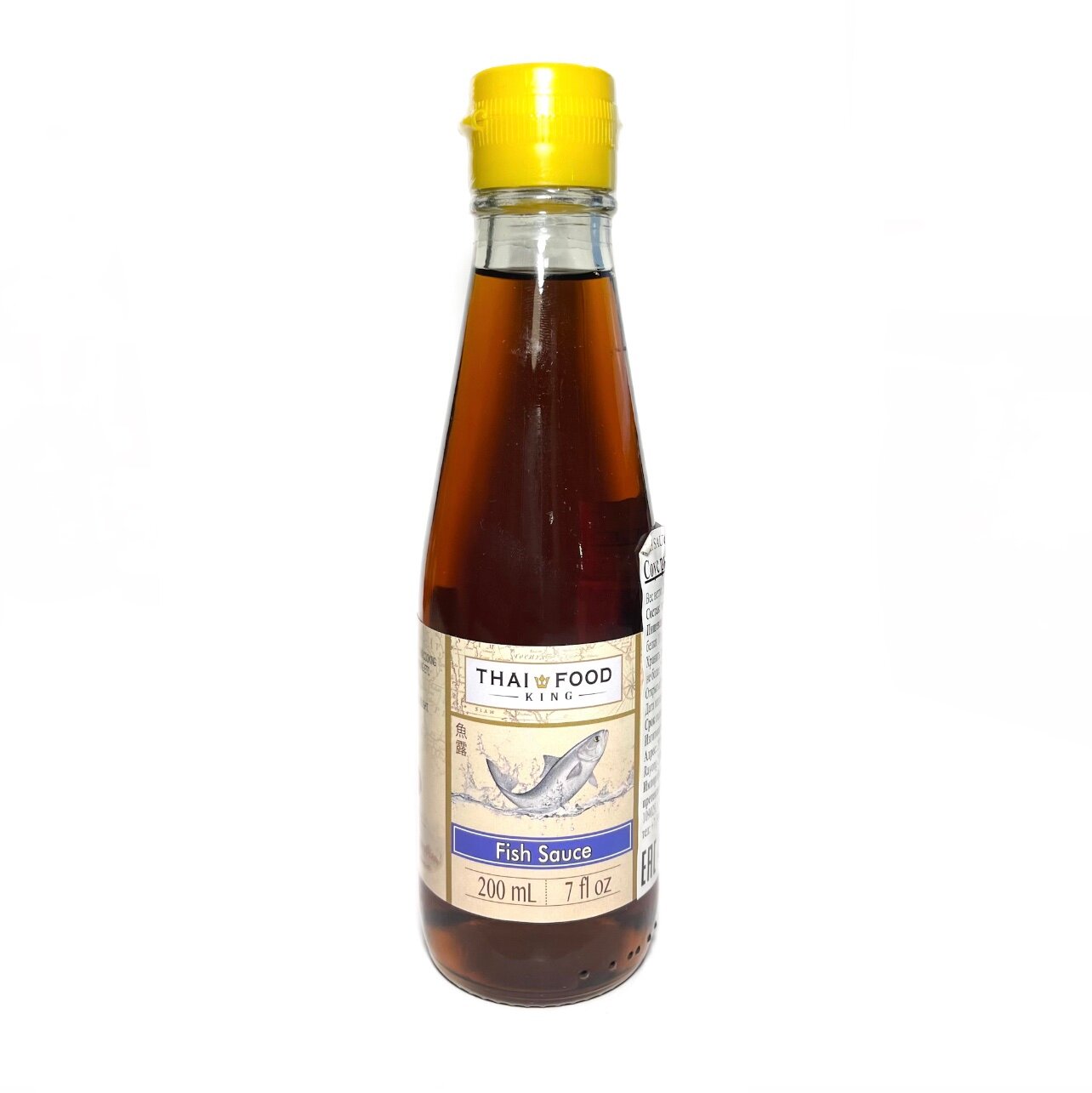 FISH SAUCE, Thai Food King (рыбный соус, Тай Фуд Кинг), стекло, 200 мл.