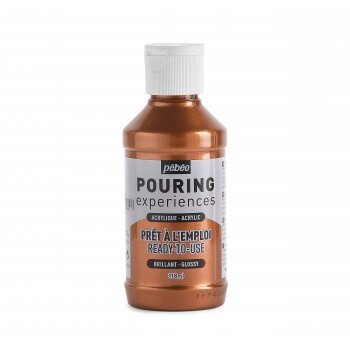 Акриловые краски Pebeo "Pouring", для техники Флюид Арт, 524626, 118 мл