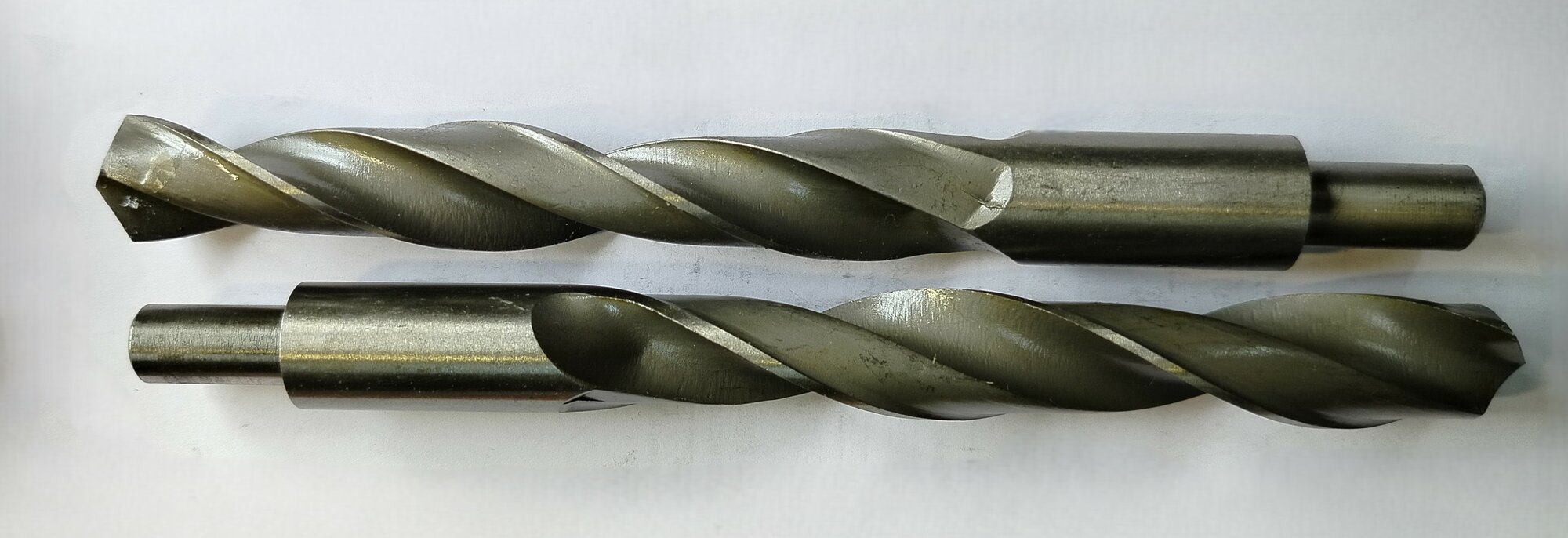 Сверло по металлу 19 мм с проточенным (уменьшенным) хвостовиком 12 мм, цилиндрическое Р6М5 ГОСТ 10902