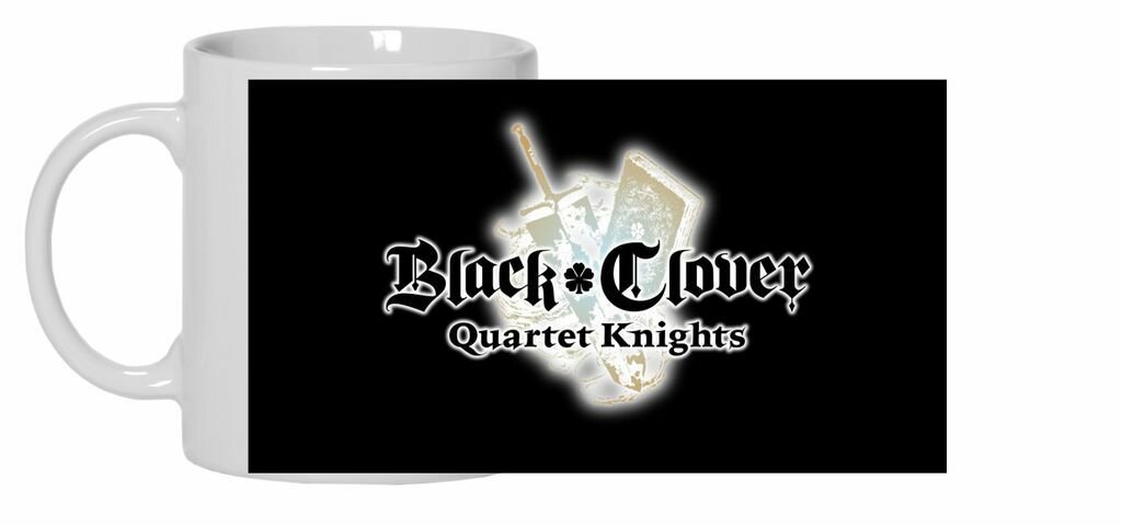 Кружка-хамелеон Черный Клевер, Black Clover №23