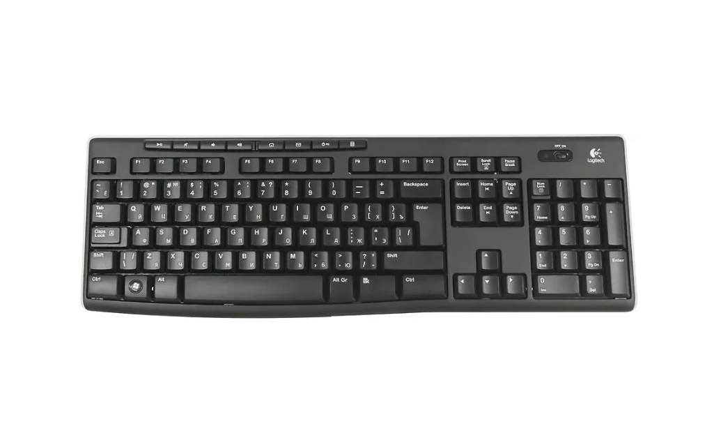 Клавиатура Logitech K270 Black (920-003058),русский язык