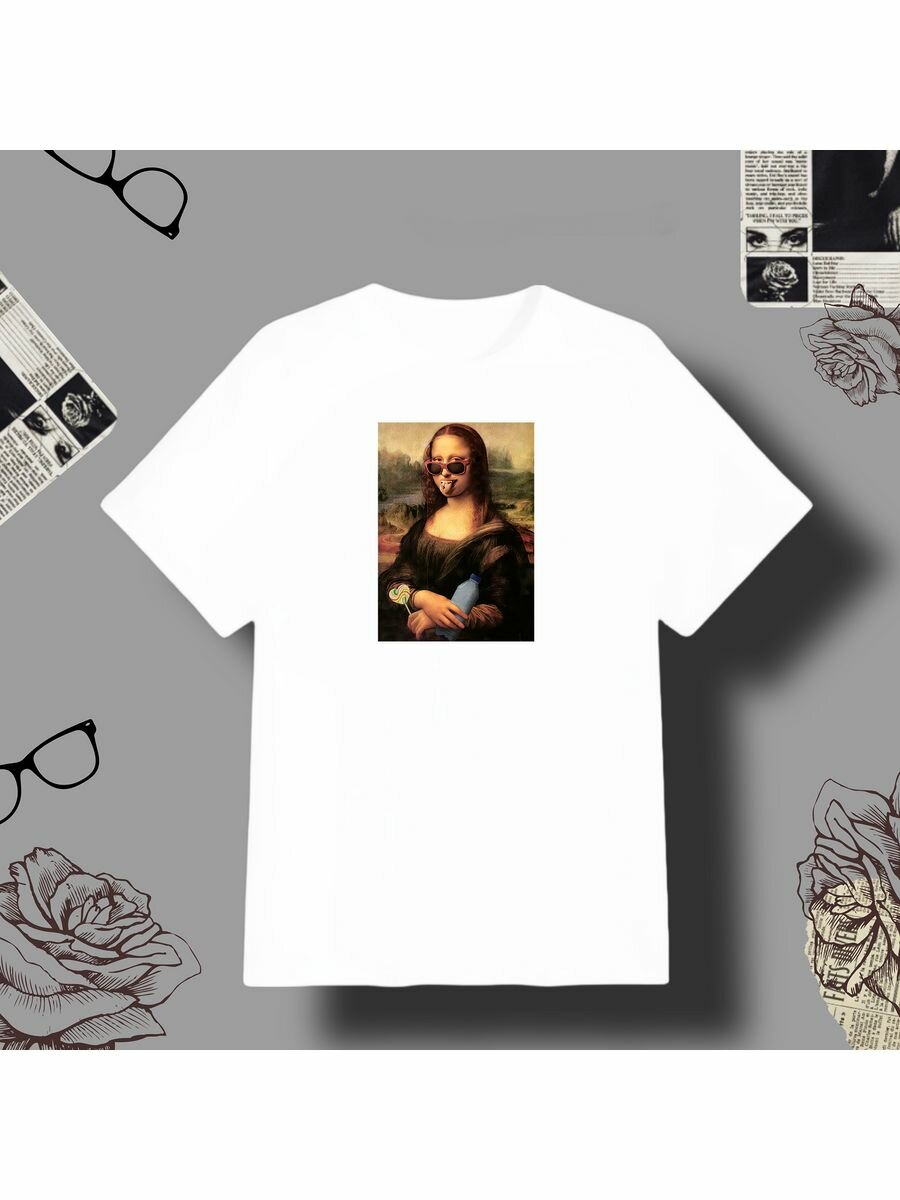 Футболка кина мона лиза