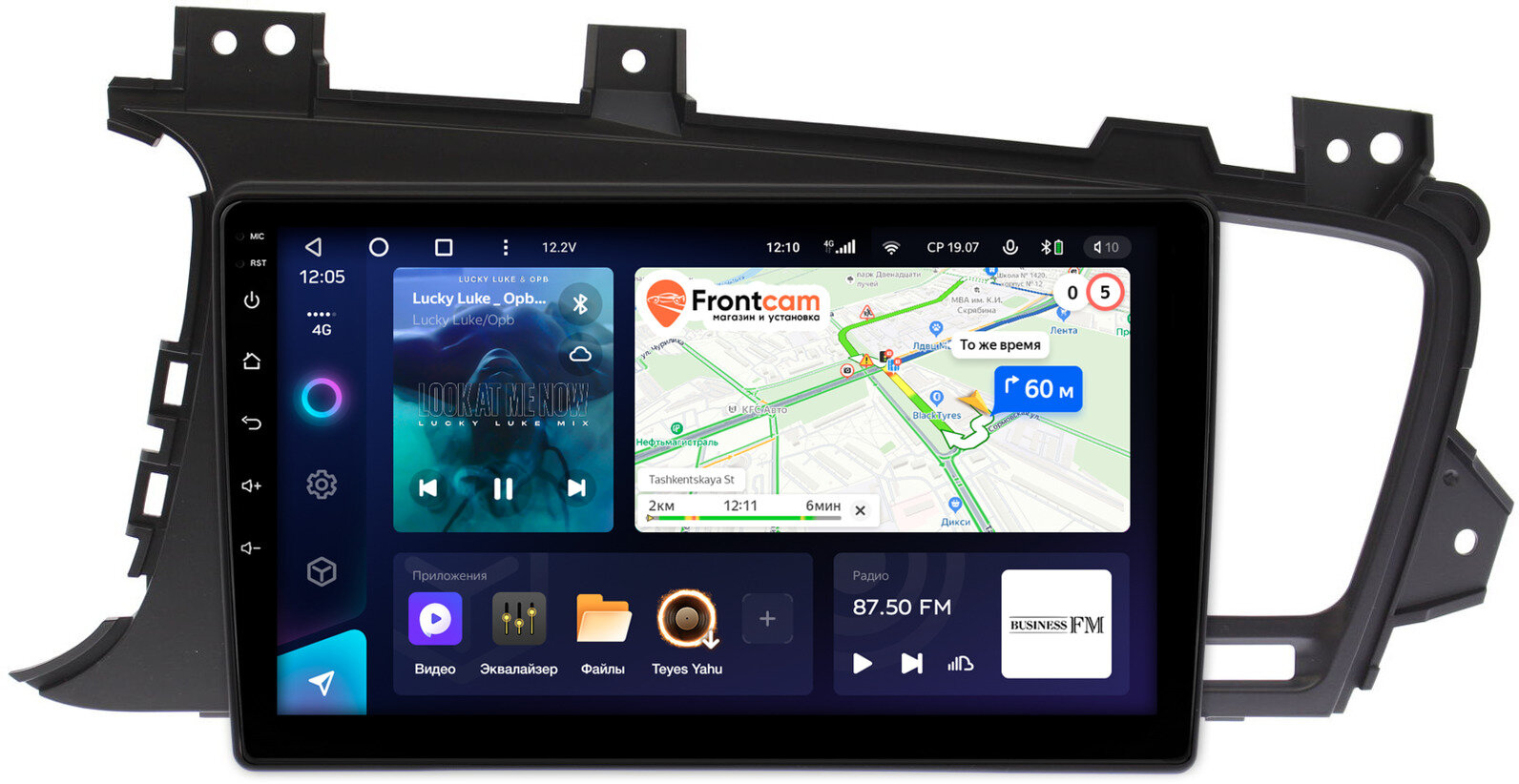 Штатная магнитола Teyes CC3L 4/32 9" RM-9015 Kia Optima 3, K5 2010-2013 Android 10 (4G-SIM, DSP, IPS) авто без камеры