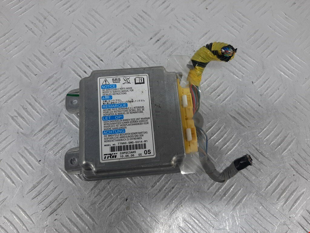 Блок управления Air Bag Honda Civic 8 77960SMGG01 арт. 1702607