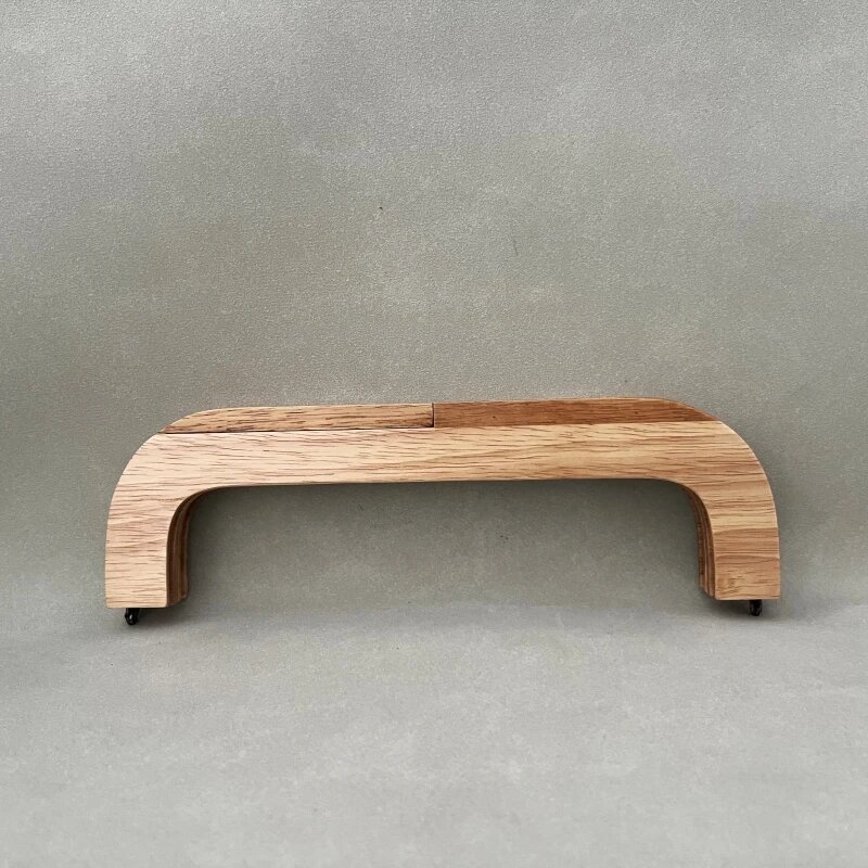 25 см натуральный твердый деревянный материал Модная деревянная застежка для сумки Оригинальная Фоторамка крючок сумка через плечо переключатель четыре цвета nature color