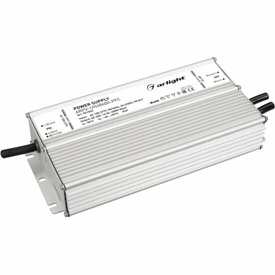 Блок питания Arlight ARPV-UH48600-PFC 48V 600W IP67 12,5A 031032