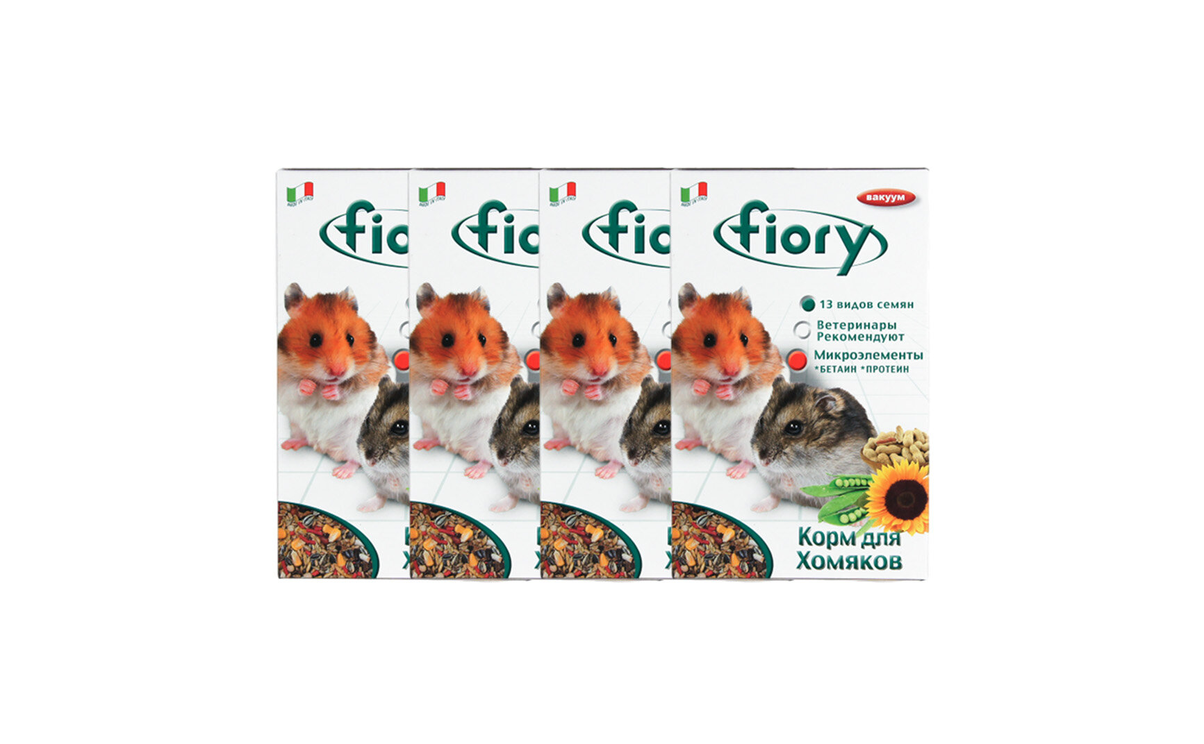FIORY корм для хомяков Criceti 400 г х 4 шт.