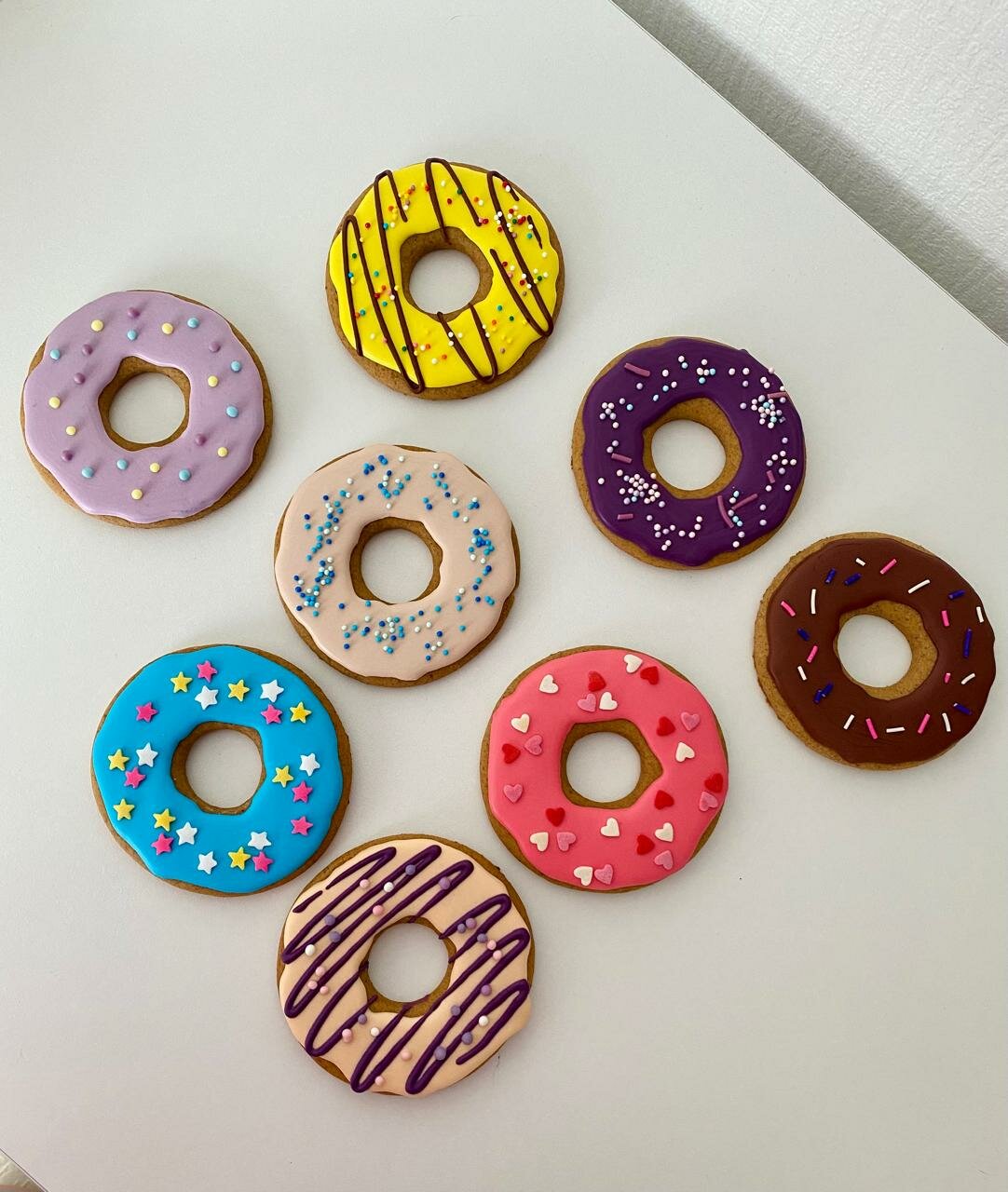 Набор имбирно медовых пряников Пончики