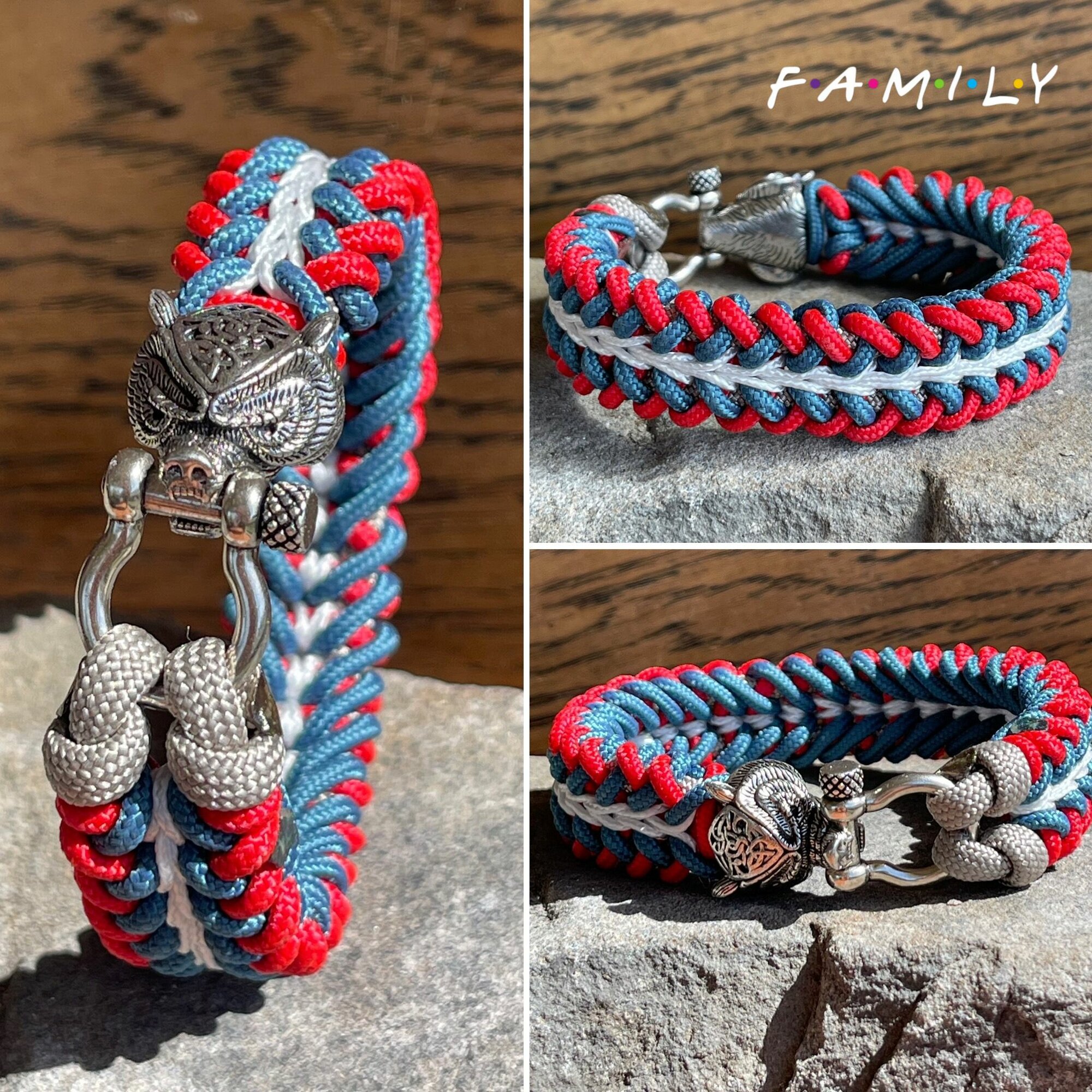 Плетеный браслет