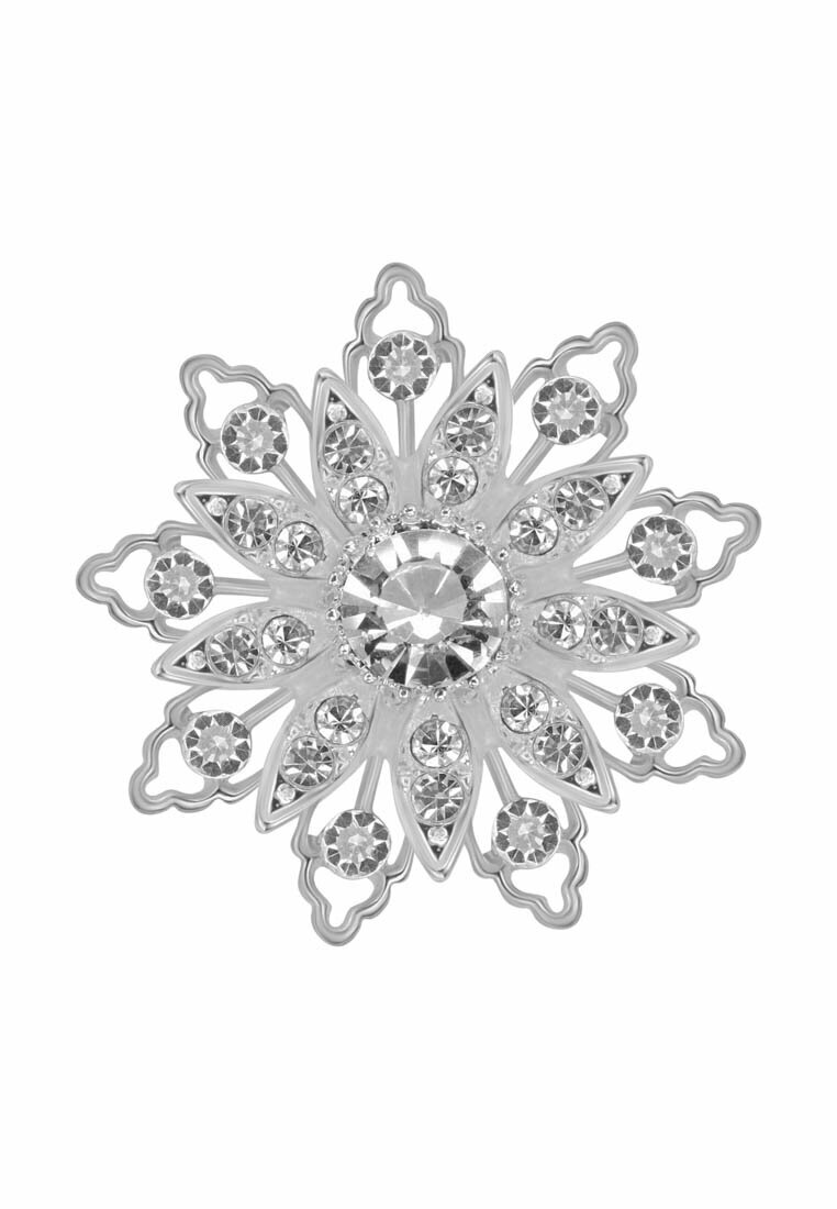 Брошь, стразы