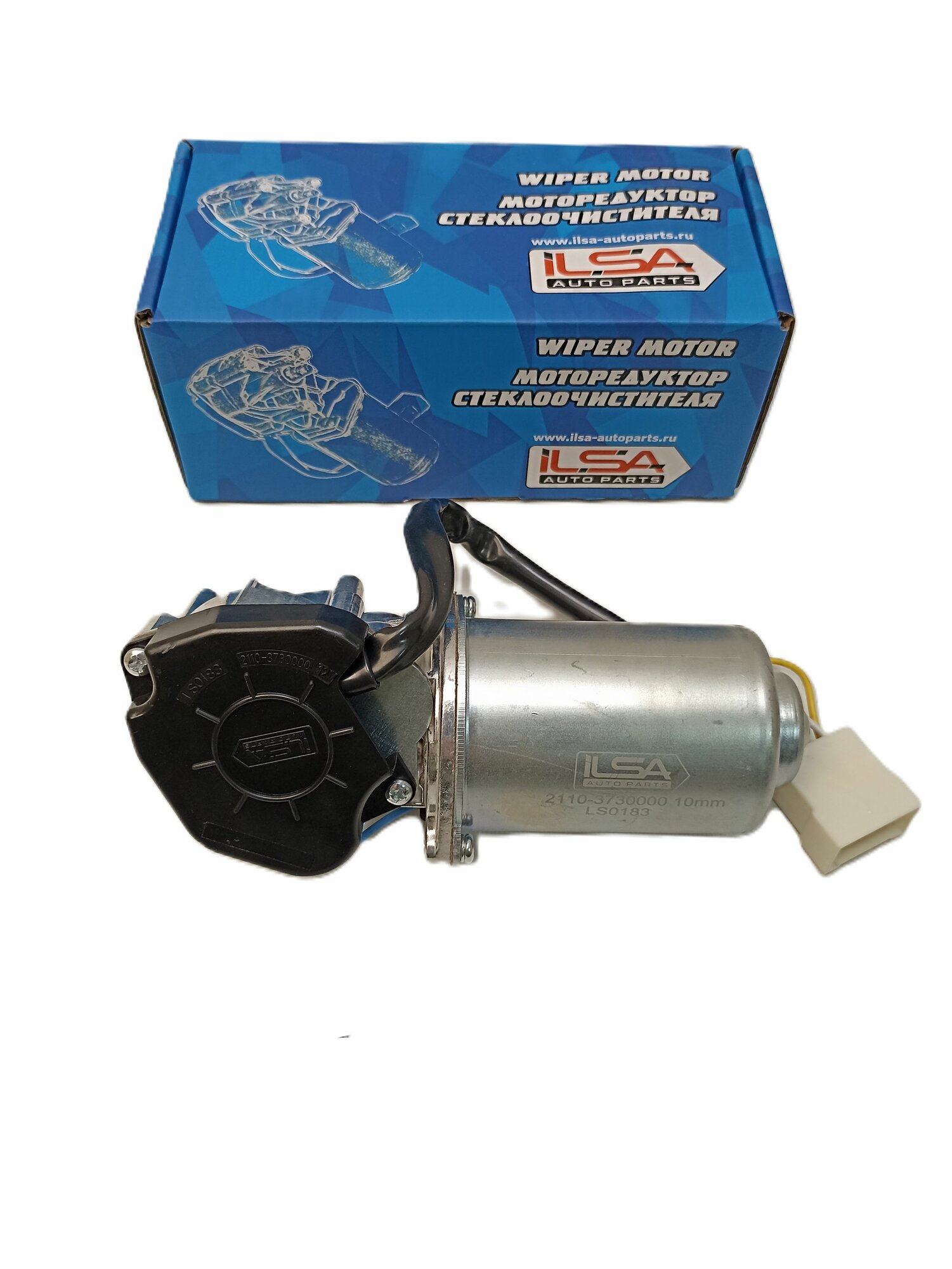 Мотор трапеции стеклоочистителя ВАЗ 2110-12 10мм. арт.2110-3730000