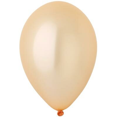 Шар латексный ненадутый И 12"/61 Металлик Peach 30 см (100 в уп)