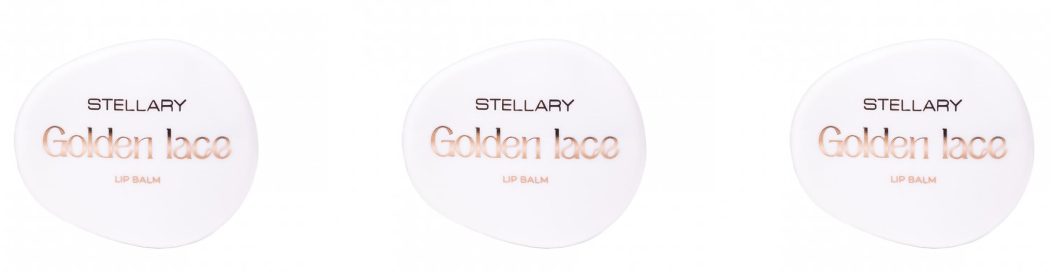 Бальзам для губ Stellary, Golden Lace, тон 01, 3 шт.