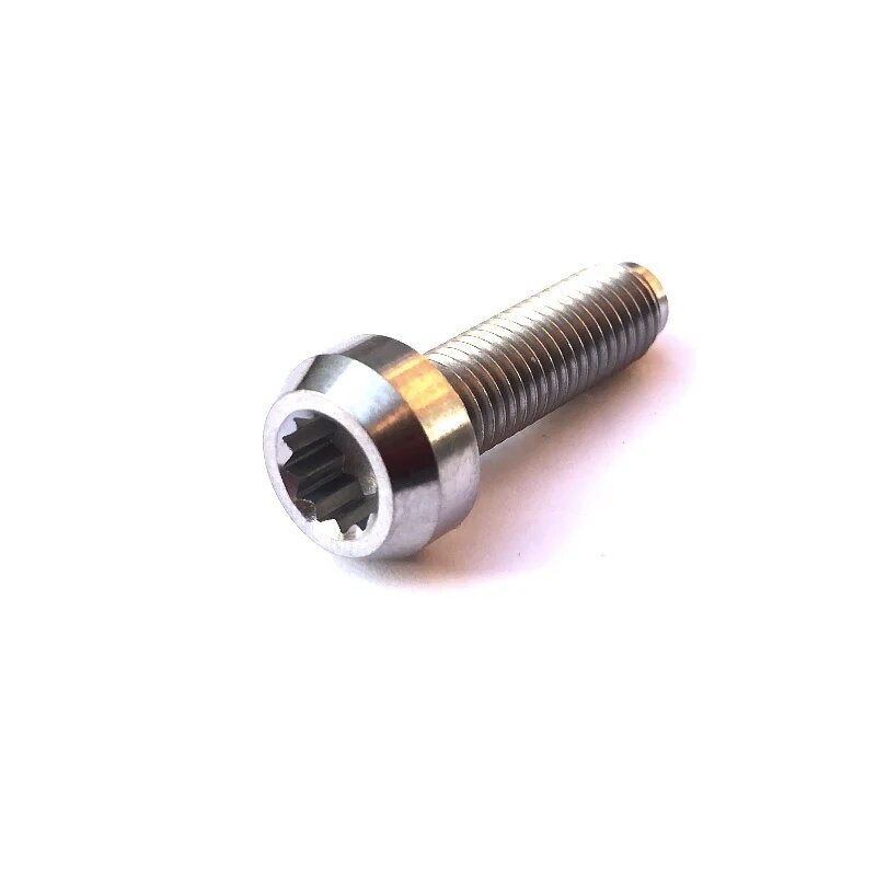 6 шт. титановых болтов BBS для обода M7*24/32 мм Ti6Al4V Silver, M7x32 mm